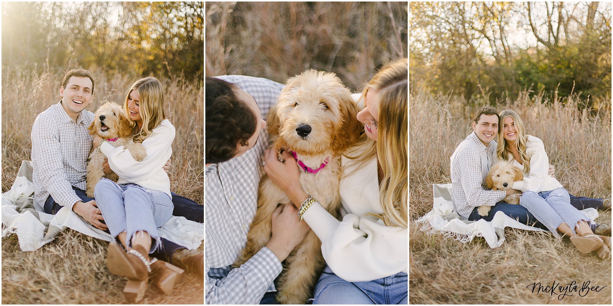 Natalie + John - Oklahoma City Fall Engagement Session - mckaylabee.com