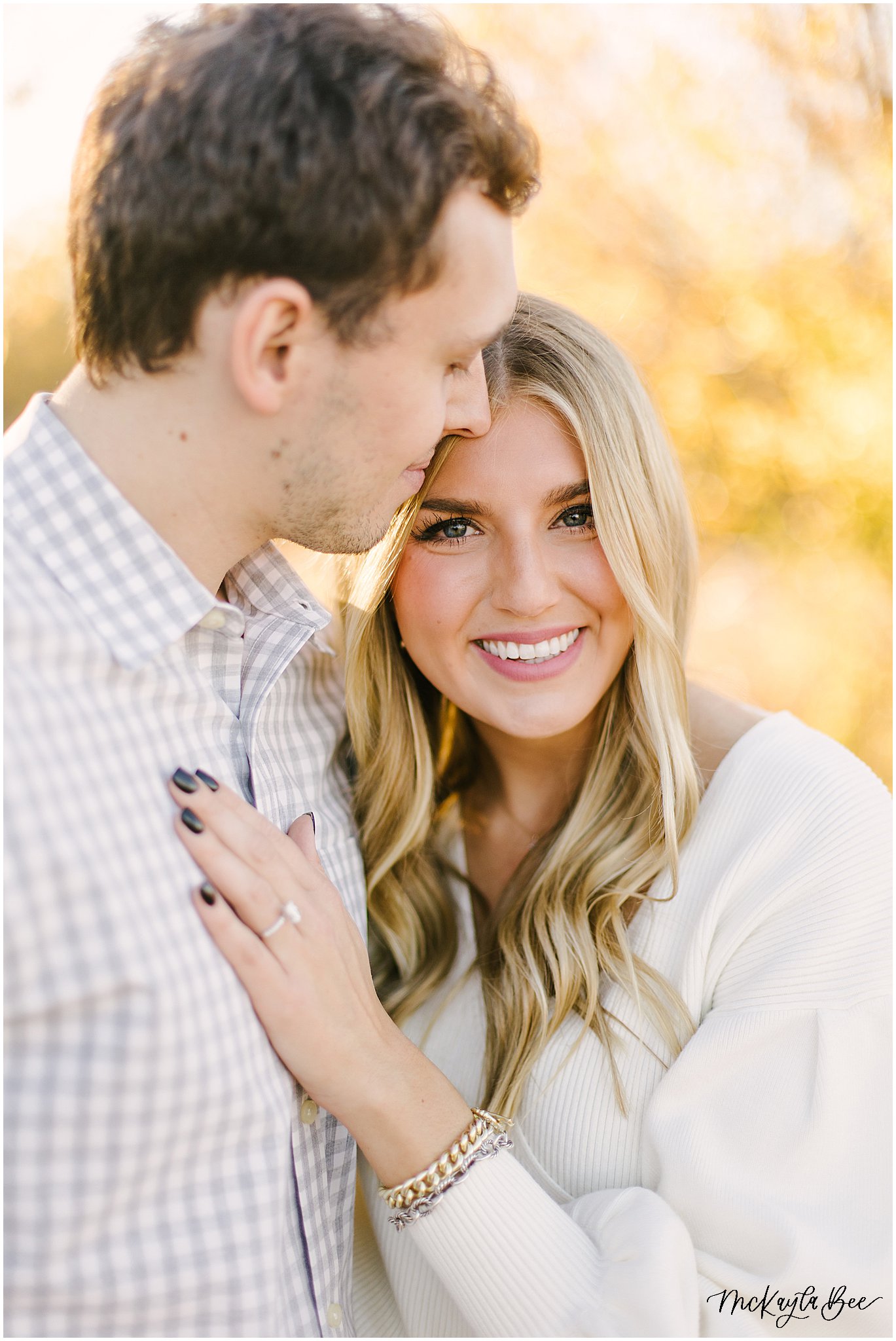 Natalie + John - Oklahoma City Fall Engagement Session - mckaylabee.com